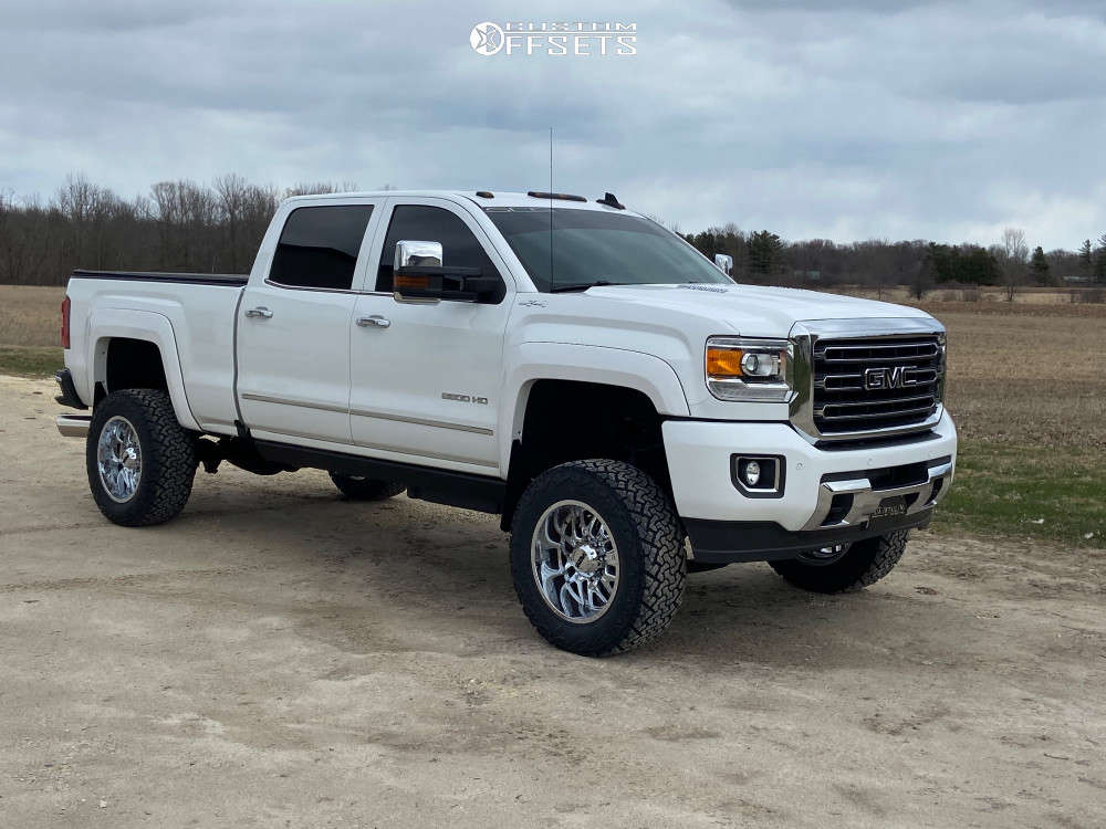 2016 GMC Sierra 2500 HD with 20x10 -25 Ultra Hunter and 35/12.5R20 ...
