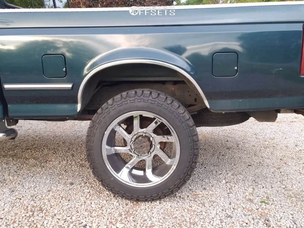 1997 Ford F-350 with 20x12 -44 Centerline Eliminator and 33/12.5R20 ...