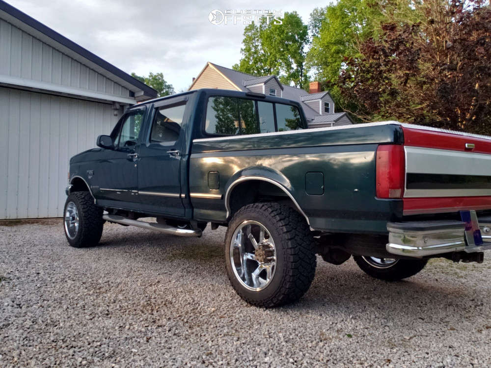 1997 Ford F-350 with 20x12 -44 Centerline Eliminator and 33/12.5R20 ...