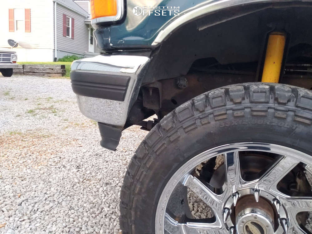 1997 Ford F-350 with 20x12 -44 Centerline Eliminator and 33/12.5R20 ...