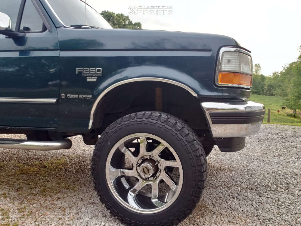1997 Ford F-350 with 20x12 -44 Centerline Eliminator and 33/12.5R20 ...