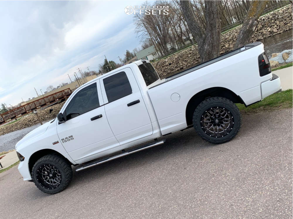 2015 Ram 1500 with 20x12 -44 Pure Grit Grit and 33/12.5R20 Federal ...