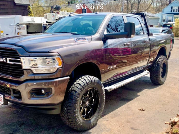 2019 Ram 2500 with 20x10 -24 XD Buck and 37/12.5R20 Nitto Ridge ...