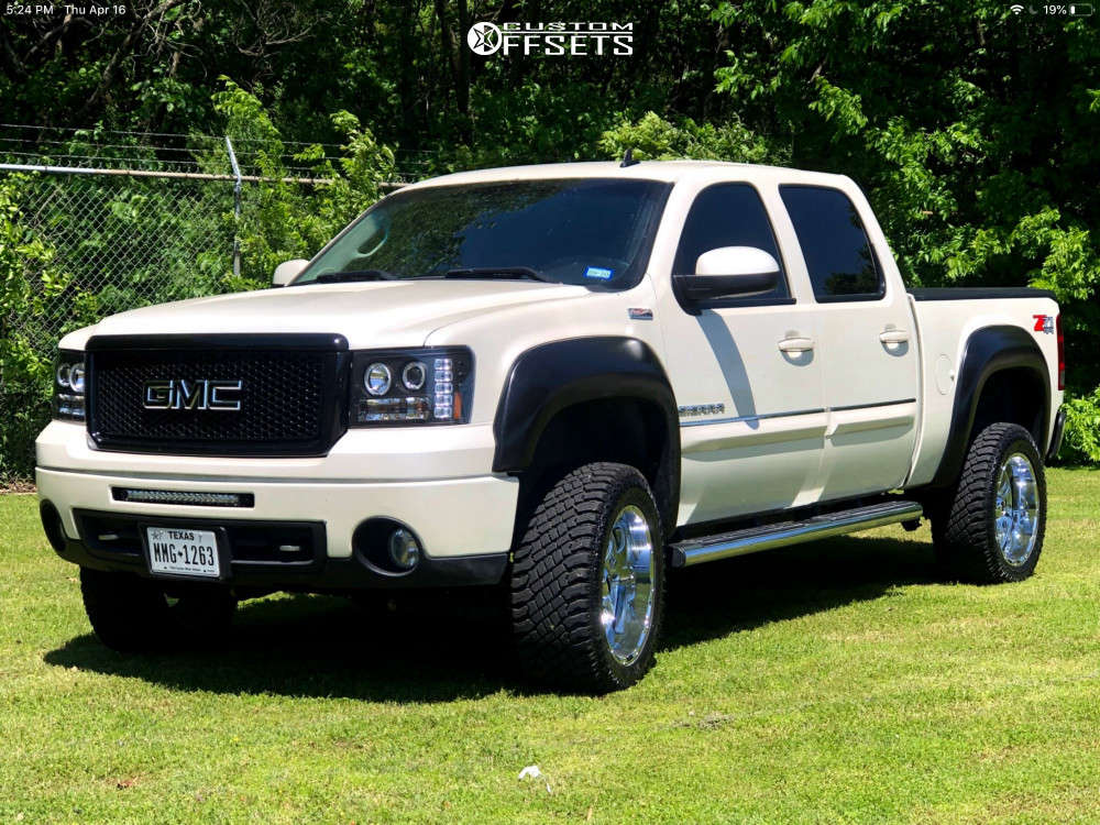 2013 GMC Sierra 1500 with 20x10 -25 Ultra Predator Ii and 33/12.5R20 ...