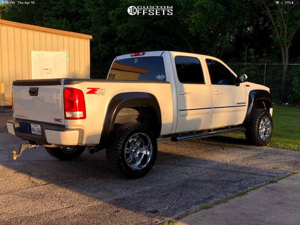 2013 GMC Sierra 1500 with 20x10 -25 Ultra Predator Ii and 33/12.5R20 ...