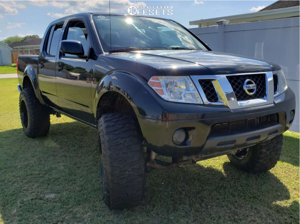 2012 Nissan Frontier with 20x12 -44 Anthem Off-Road Instigator and 325/60R20 Atturo Trail Blade ...