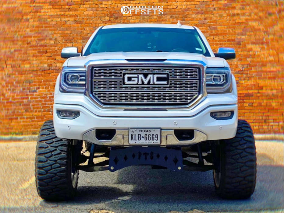 2016 GMC Sierra 1500 with 24x14 -90 American Force Quantum Cc and 375 ...
