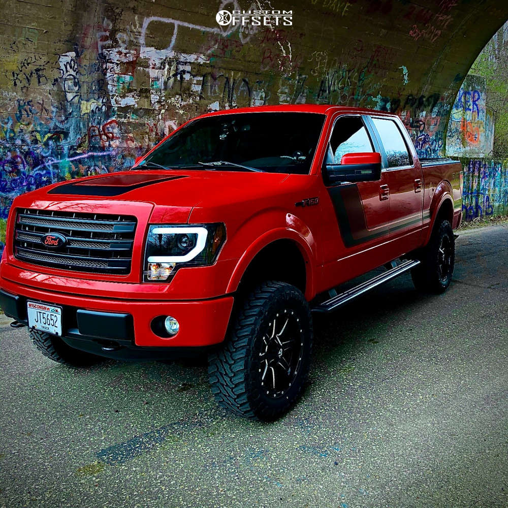 2014 Ford F-150 with 20x9 14 Fuel Maverick and 35/12.5R20 Atturo Trail ...