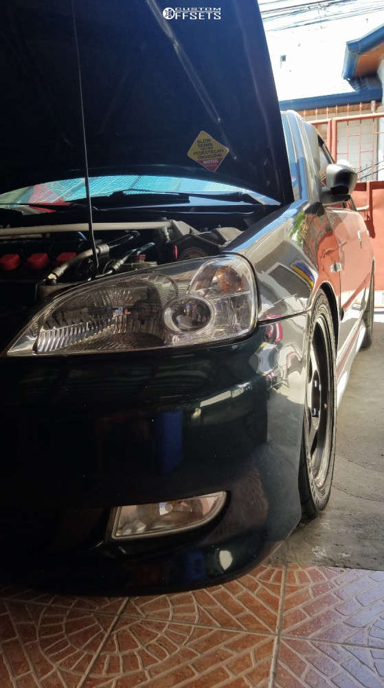 2001 Honda Civic with 16x7 40 Rota Slipstreams and 205/50R16 GT Radial ...