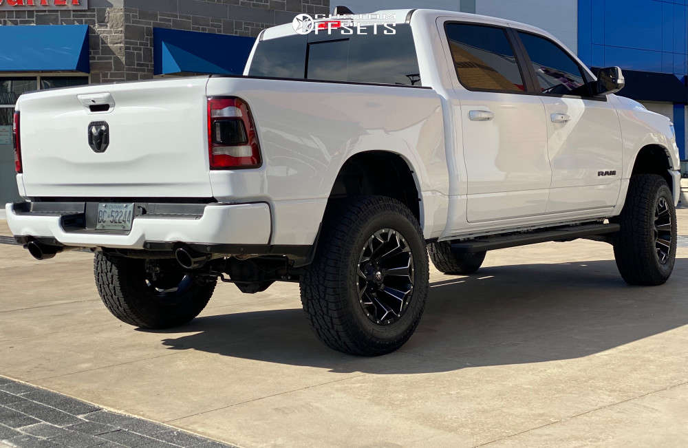 2020 Ram 1500 with 20x10 -19 Fuel Assault and 37/12.5R20 Pro Comp A/t ...