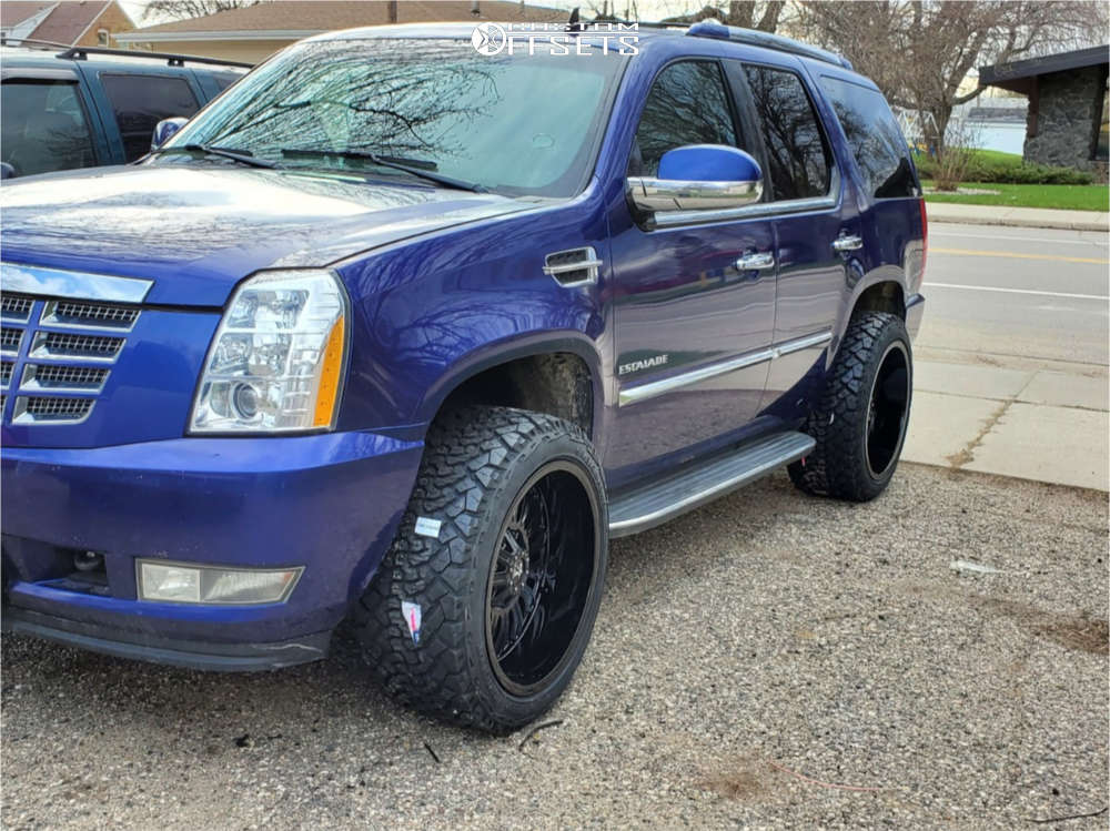 2010 Cadillac Escalade with 22x12 -44 RBP 76r and 33/12.5R22 Venom ...