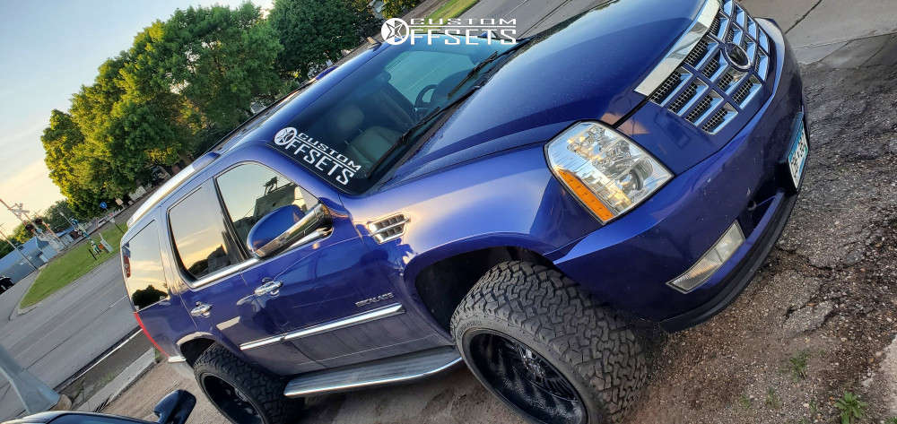 2010 Cadillac Escalade with 22x12 -44 RBP 76r and 33/12.5R22 Venom ...