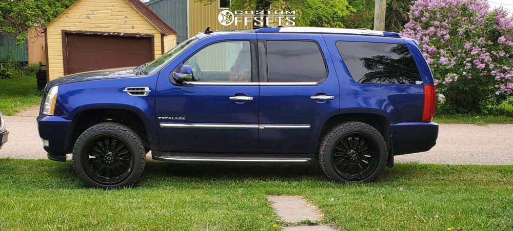 2010 Cadillac Escalade with 22x12 -44 RBP 76r and 33/12.5R22 Venom ...