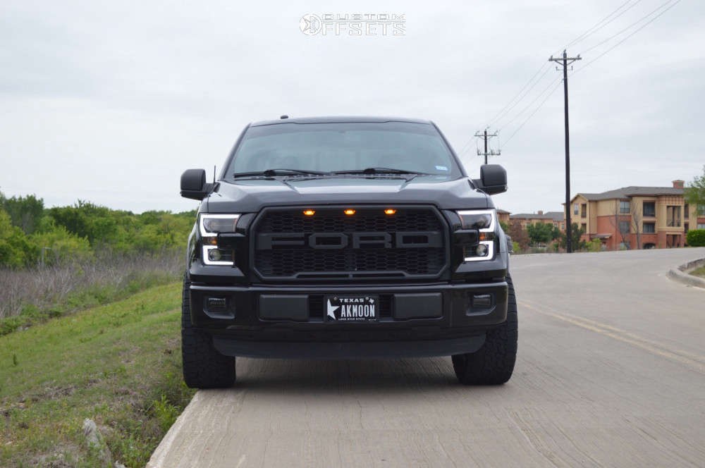 2016 Ford F-150 with 20x10 -24 Red Dirt Road Rd01 and 305/55R20 Falken ...