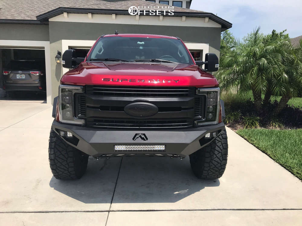 2019 Ford F-250 Super Duty with 20x12 -44 Fuel Vortex and 38/13.5R20 ...