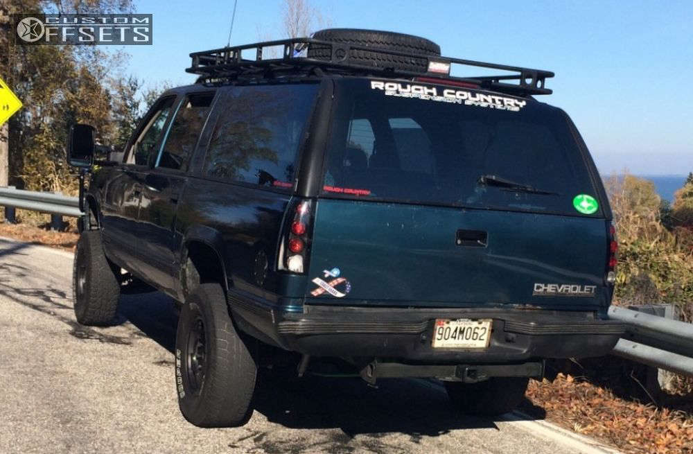 1994 Chevrolet K1500 Suburban with 16x7.5 31 OEM Wheels Spaced Out ...