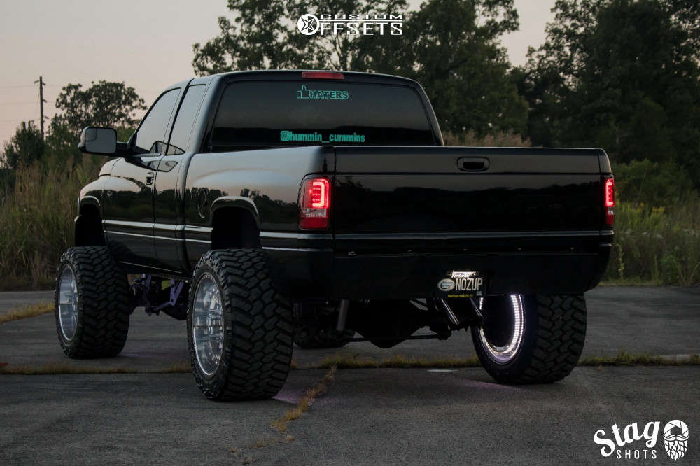 1999 Dodge Ram 2500 with 22x14 -76 American Force Independence Ss and ...