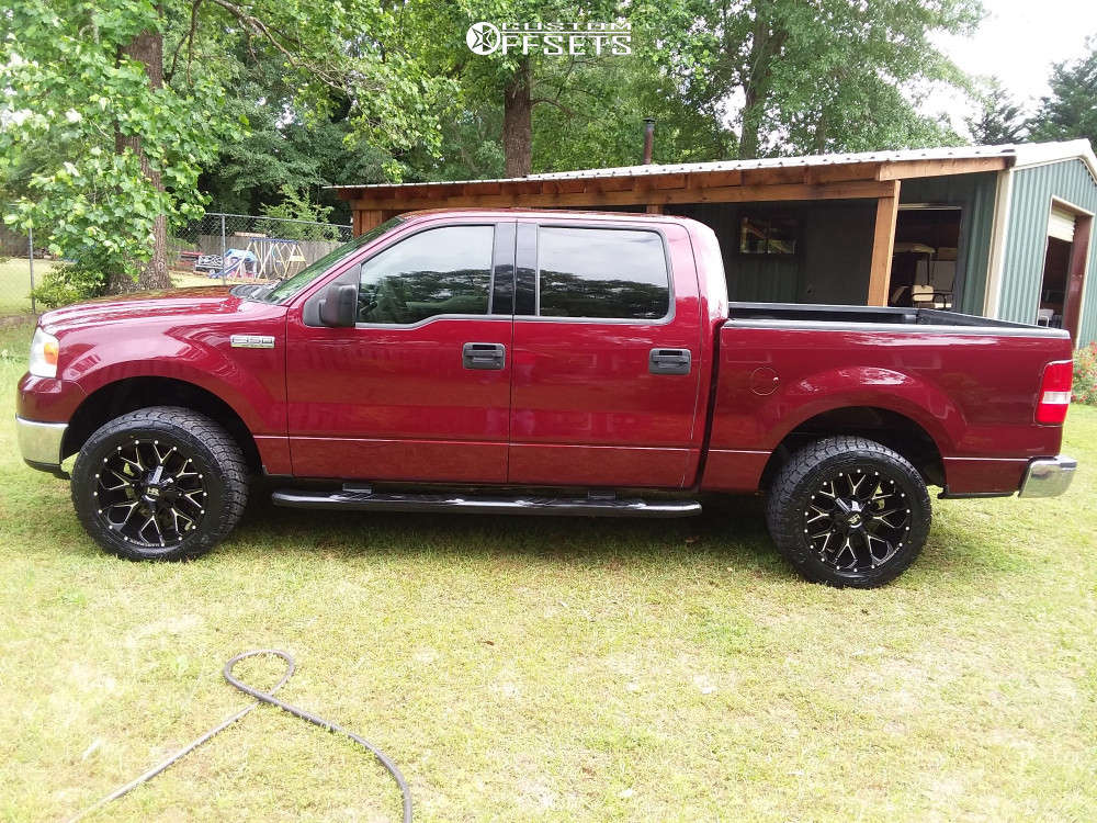 2004 Ford F-150 with 20x10 -19 Hardrock Affliction and 285/50R20 Nitto ...