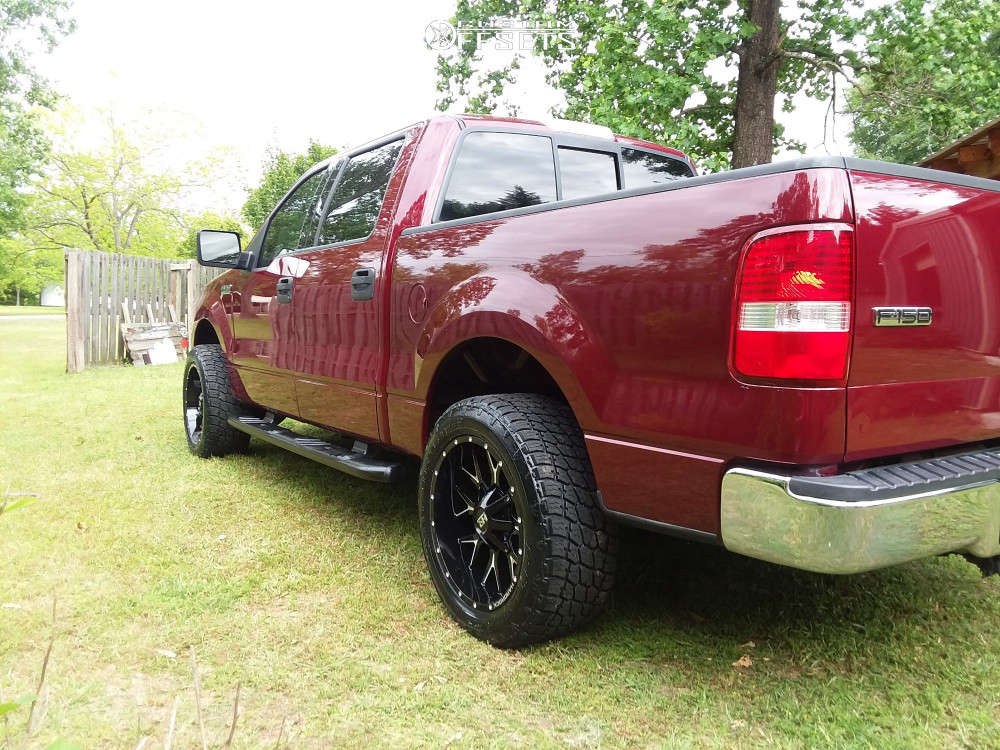 2004 Ford F-150 with 20x10 -19 Hardrock Affliction and 285/50R20 Nitto ...