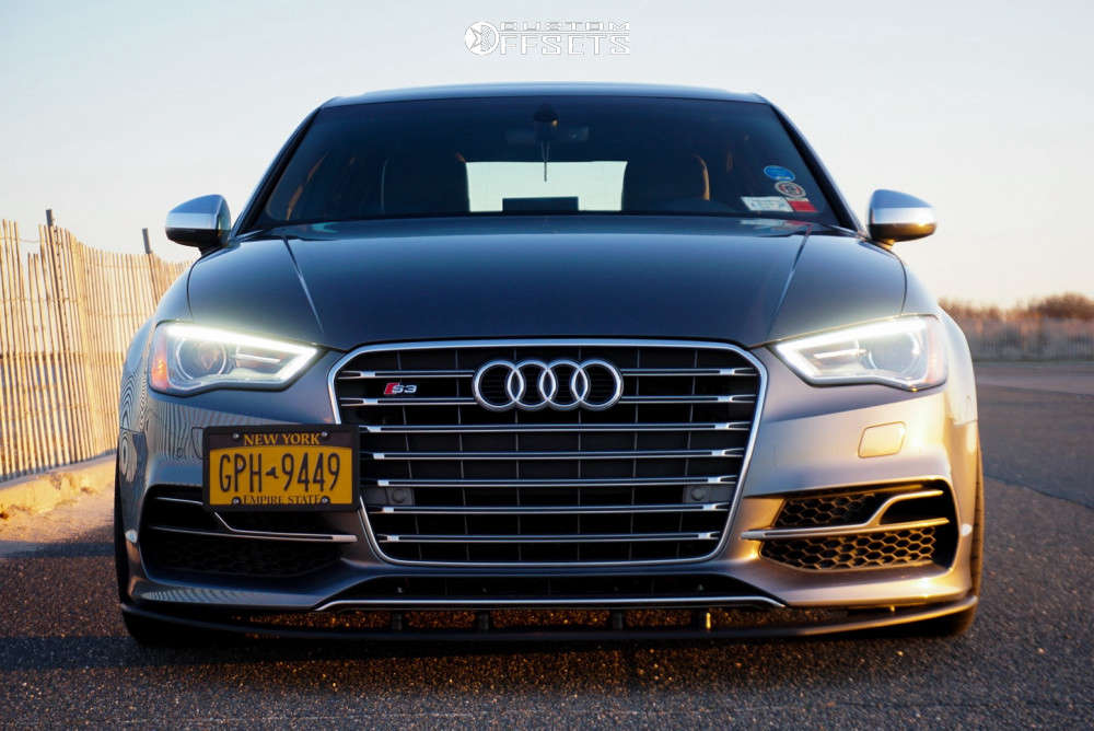2016 Audi S3 with 19x8.5 35 Rotiform Kps and 245/35R19 Nitto Neo Gen ...