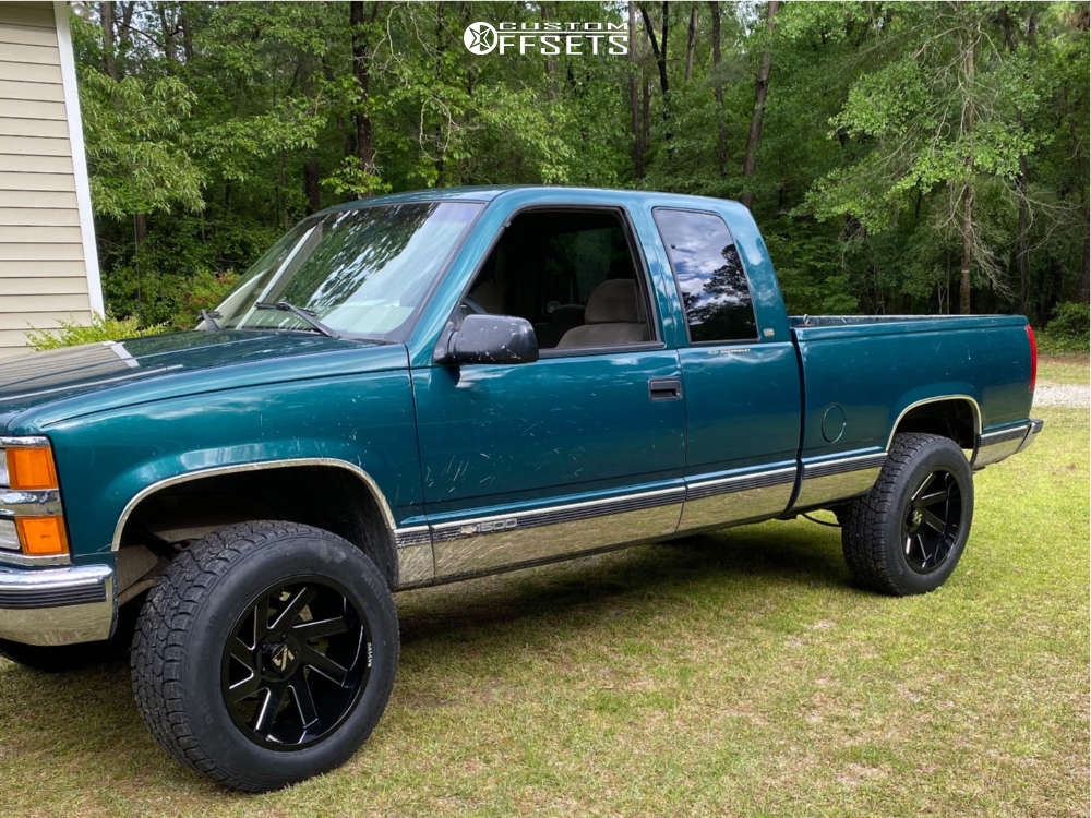 1997 Chevrolet C1500 with 20x10 -25 ARKON OFF-ROAD Lincoln and 275 ...