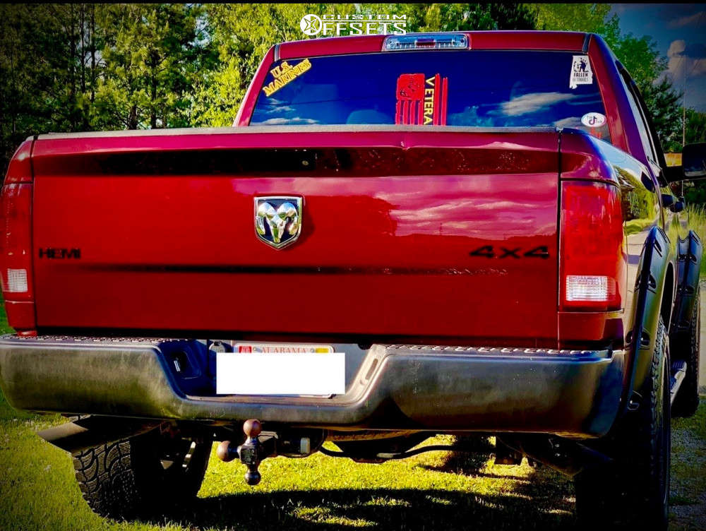 2017 Ram 1500 with 20x10 -25 Vision Razor and 275/65R20 Treadwright ...