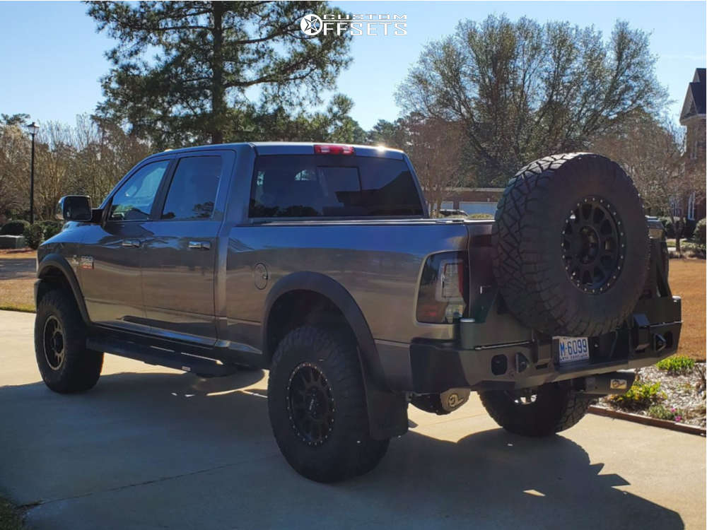 2011 Ram 2500 with 18x9 18 Method Nv and 37/12.5R18 Nitto Ridge ...