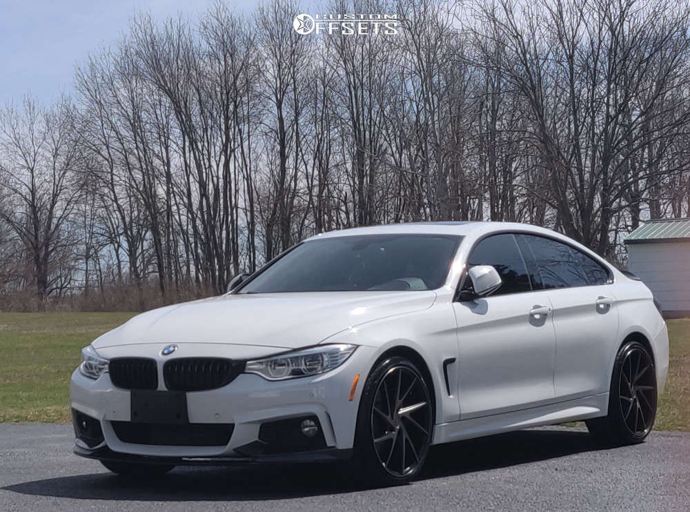 2017 BMW 440i XDrive Gran Coupe with 20x9 35 Niche Invert and 245/35R20 ...