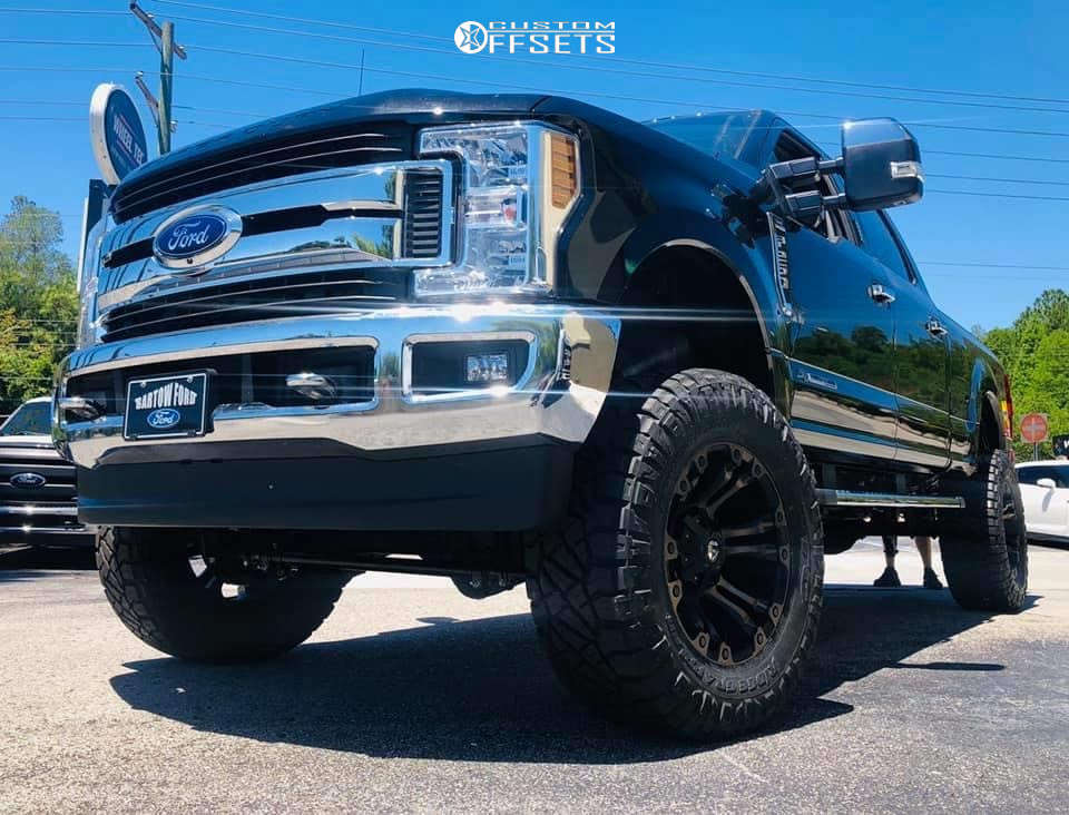 2019 Ford F-250 Super Duty with 20x10 -18 Fuel Vapor and 37/13.5R20 ...