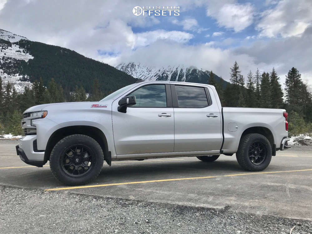 2019 Chevrolet Silverado 1500 with 20x9 0 Fuel Tech and 275/60R20 Toyo ...