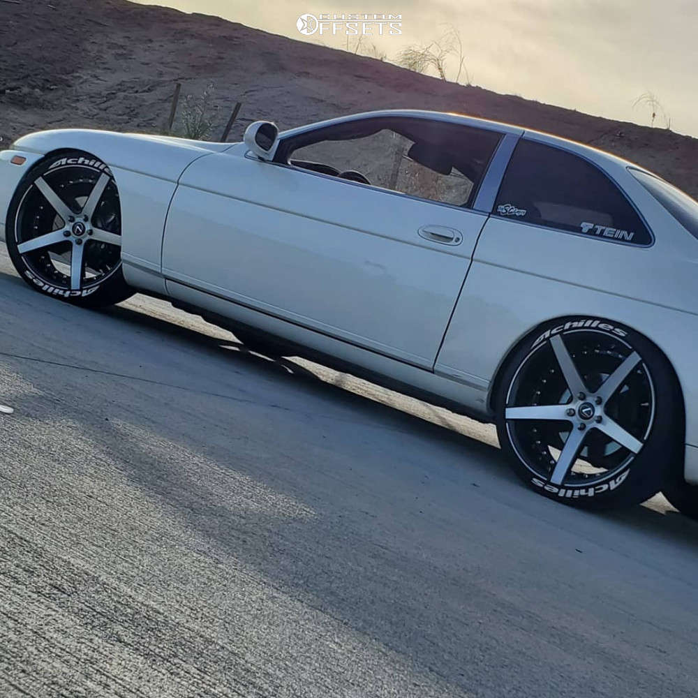 1995 Lexus SC400 with 20x9.5 45 Marquee Luxury M3226 and 245/35R20 ...