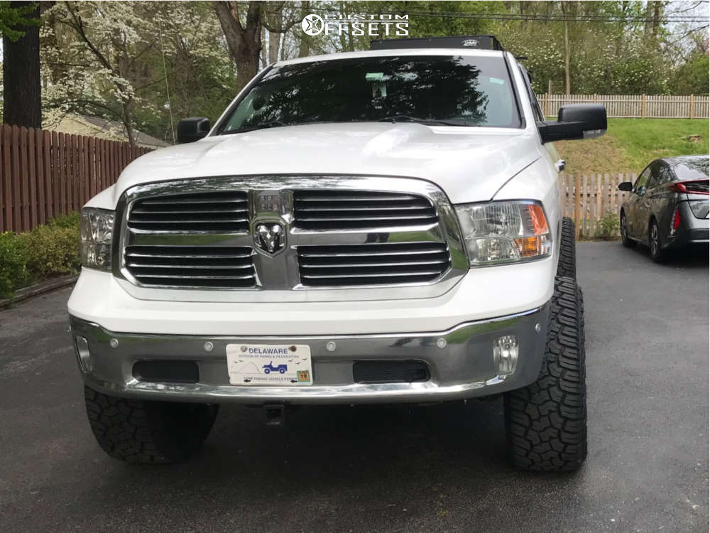 2014 Dodge Ram 1500 with 20x11.5 -44 Vision Empire and 35/13.5R20 ...