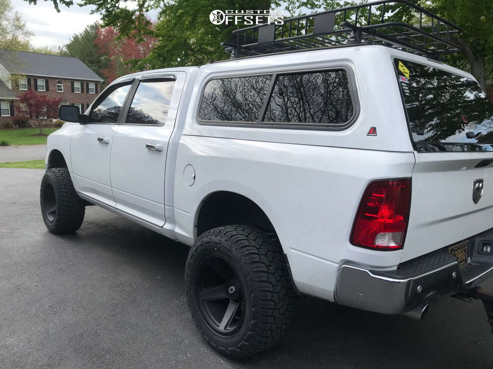 2014 Dodge Ram 1500 with 20x11.5 -44 Vision Empire and 35/13.5R20 ...