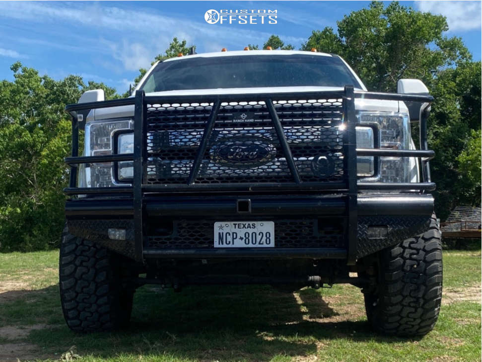 2019 Ford F-250 Super Duty with 22x12 -44 Hostile Rage and 35/12.5R22 ...
