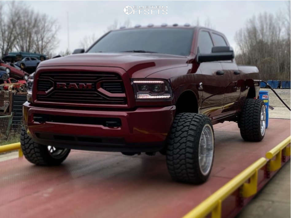 2018 Ram 3500 with 22x14 -73 American Force Lucky Ss and 33/14.5R22 ...
