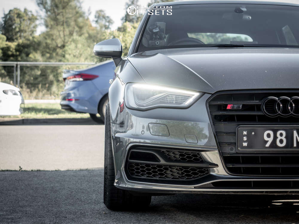 2015 Audi S3 with 19x9.5 40 Vossen Vfs1 and 235/35R19 Michelin Pilot ...