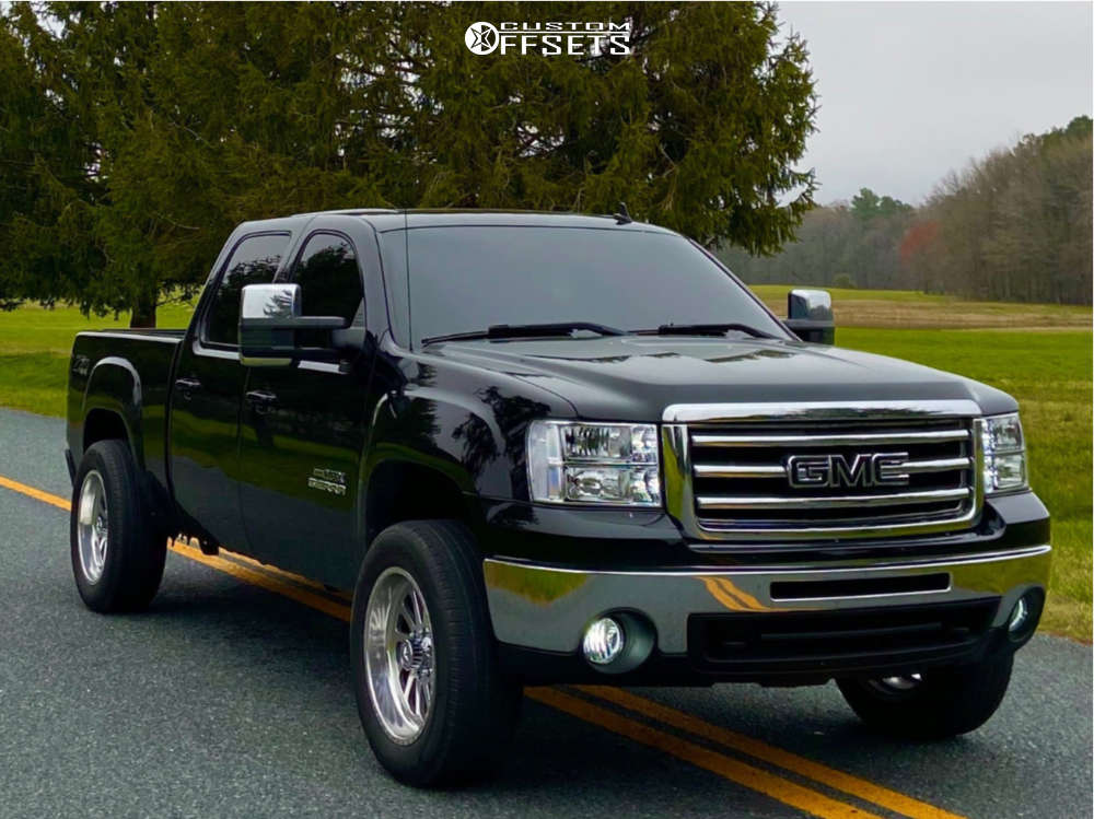 2010 GMC Sierra 1500 with 20x9 0 American Force Spirit Ss and 275/60R20 ...