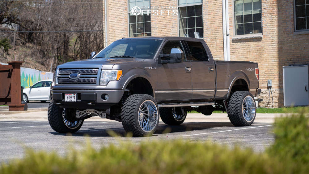2011 Ford F-150 with 24x14 -81 ARKON OFF-ROAD Caesar and 35/13.5R24 AMP ...