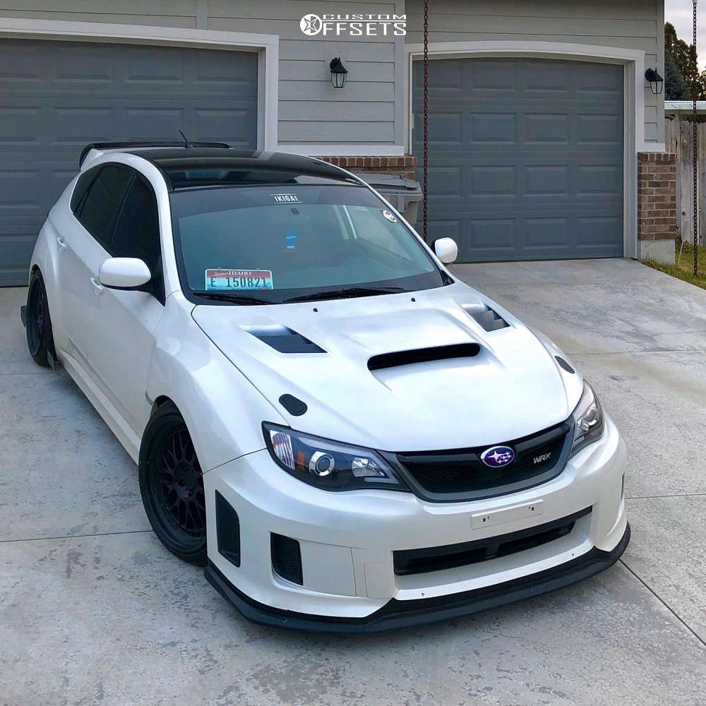 2014 Subaru WRX with 18x9.5 35 Enza-Vatore Mvmt-01 and 225/40R18 Nexen ...