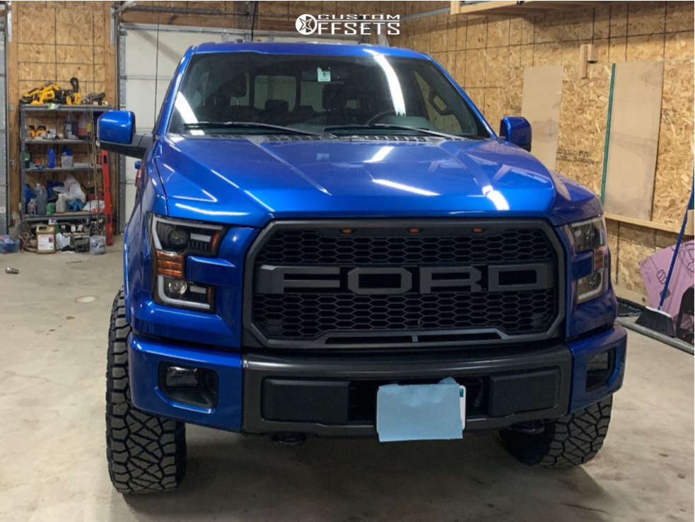 2015 Ford F-150 with 18x9 -12 Fuel Coupler and 295/70R18 Nitto Ridge ...
