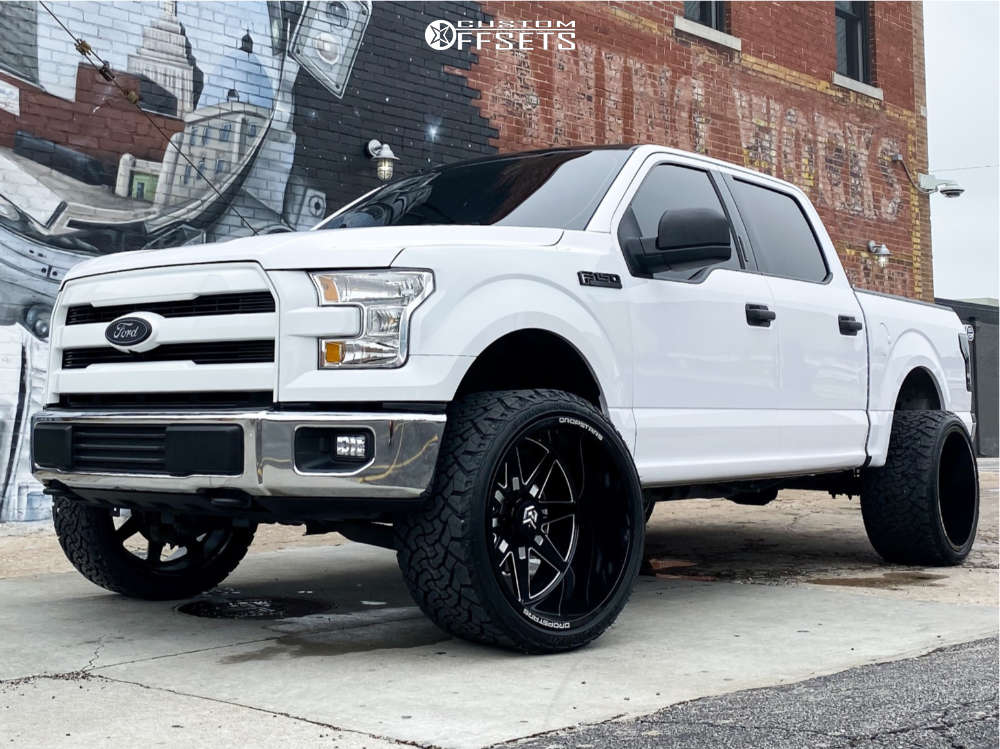 2016 Ford F-150 with 24x14 -76 Dropstars 655bm and 33/14.5R24 Venom ...
