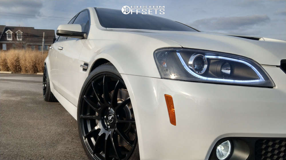 2009 Pontiac G8 with 20x9 40 MRR Gf6 and 265/40R20 Continental Extreme ...