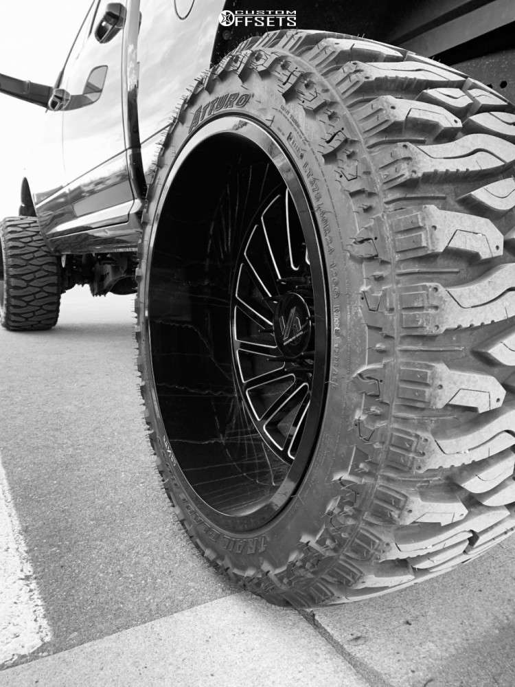 2015 Ram 2500 with 24x14 -81 ARKON OFF-ROAD Caesar and 375/40R24 Atturo ...