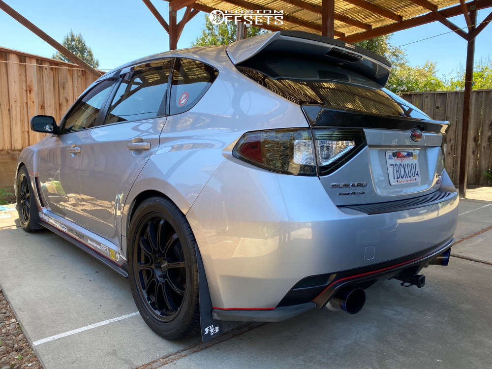 2013 Subaru WRX with 18x8 42 Method MR503 and 245/45R18 Toyo Tires ...