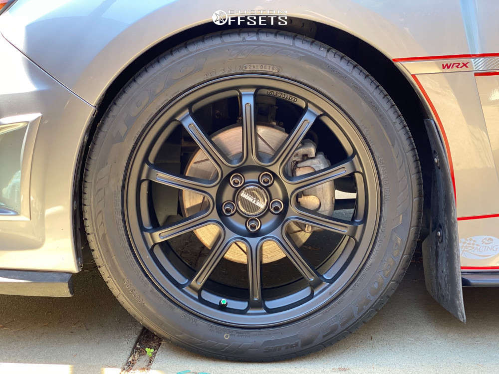2013 Subaru WRX with 18x8 42 Method MR503 and 245/45R18 Toyo Tires ...