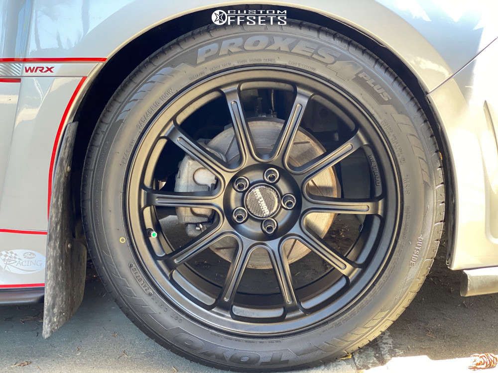 2013 Subaru WRX with 18x8 42 Method MR503 and 245/45R18 Toyo Tires ...