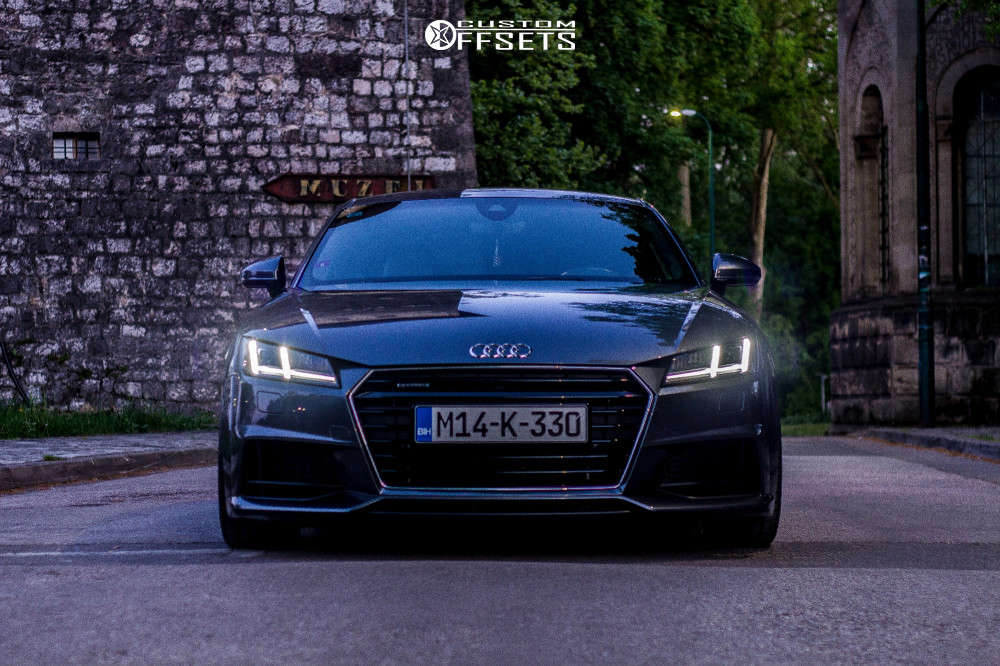 2016 Audi TT Quattro with 20x8.5 30 Tomason TN19 and 235/30R20 Goodyear ...