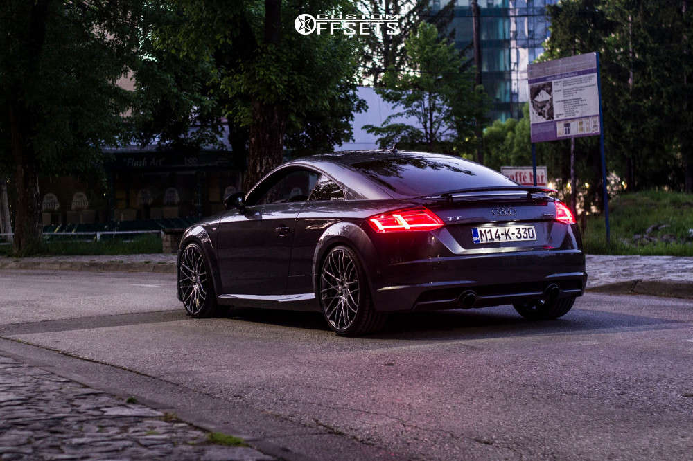 2016 Audi TT Quattro with 20x8.5 30 Tomason TN19 and 235/30R20 Goodyear ...