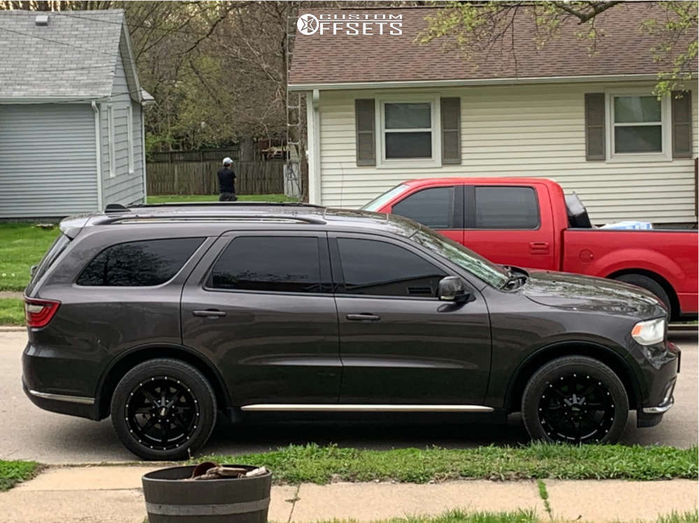 2015 Dodge Durango with 20x10 -24 Moto Metal Mo970 and 255/50R20 ...