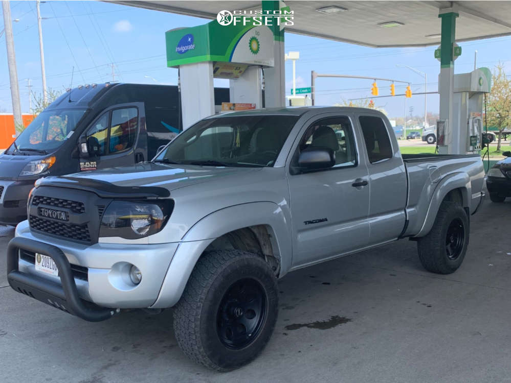 2009 Toyota Tacoma with 17x8 0 American Racing Ar201 and 275/60R17 ...